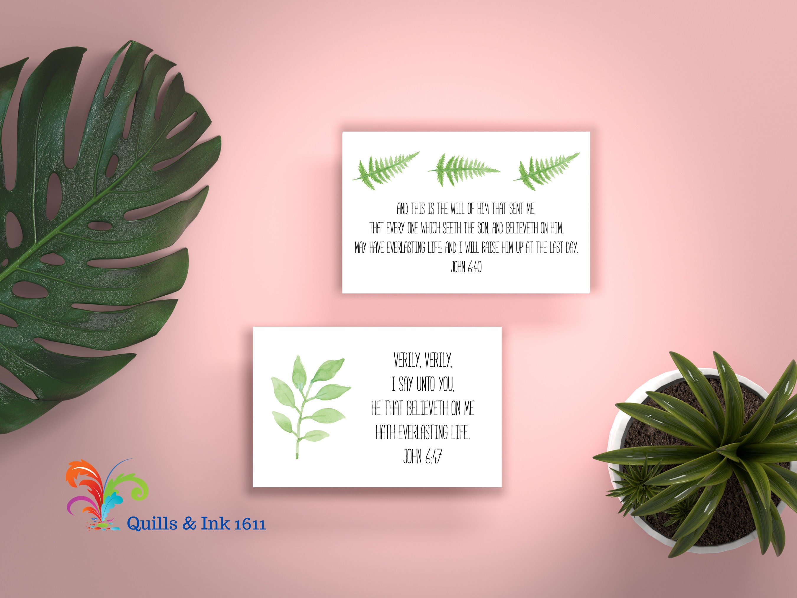 KJV Scripture Verse Memory 3x5 Cards - Etsy