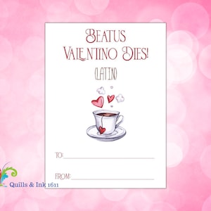 Printable Valentine's Day Cards in Different Languages - Etsy