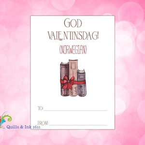 Printable Valentine's Day Cards in Different Languages - Etsy