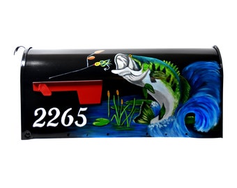 Bass Fish Mailbox - Etsy