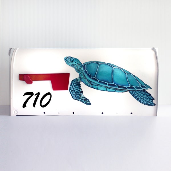 Sea Turtle Mailbox - Etsy