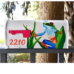 Painted Frog Mailbox - Etsy