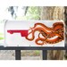 Custom Hand Painted Octopus White Mailbox With House Number - Etsy