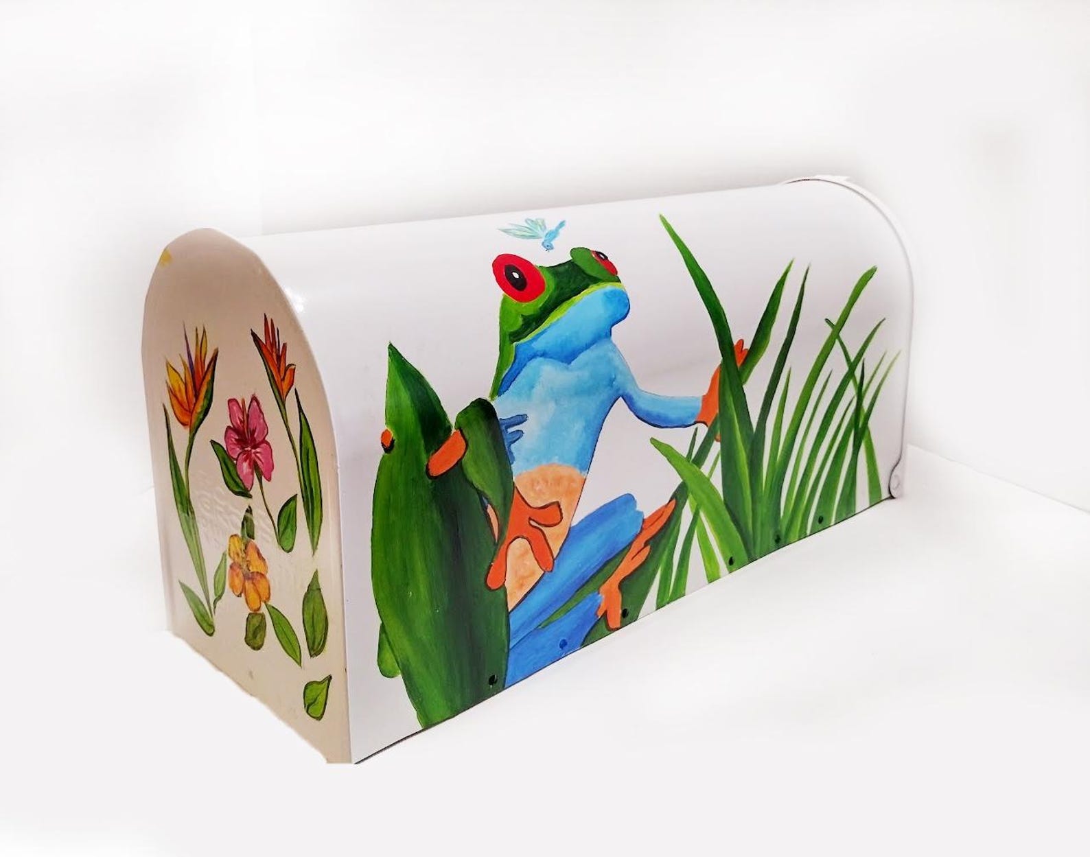 Painted Frog Mailbox - Etsy