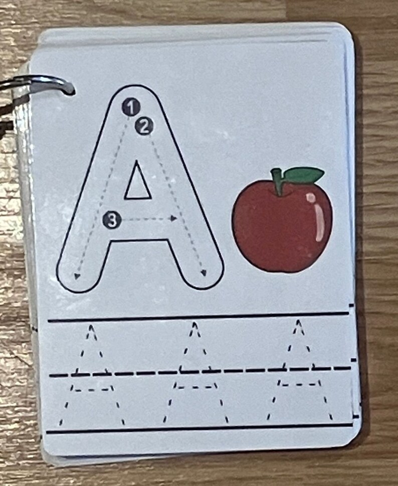 Printable Alphabet Tracing Flashcards: Capital and Small Letters ...