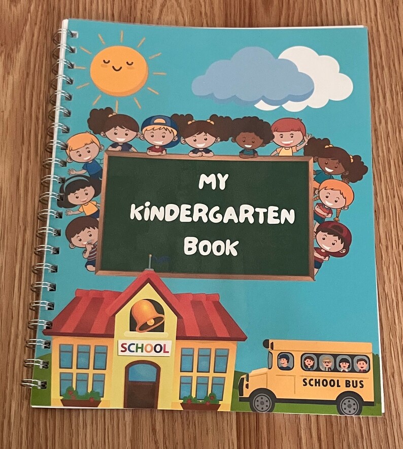 Printable Kindergarten Activity Book: Fun Learning for Kids Educational ...