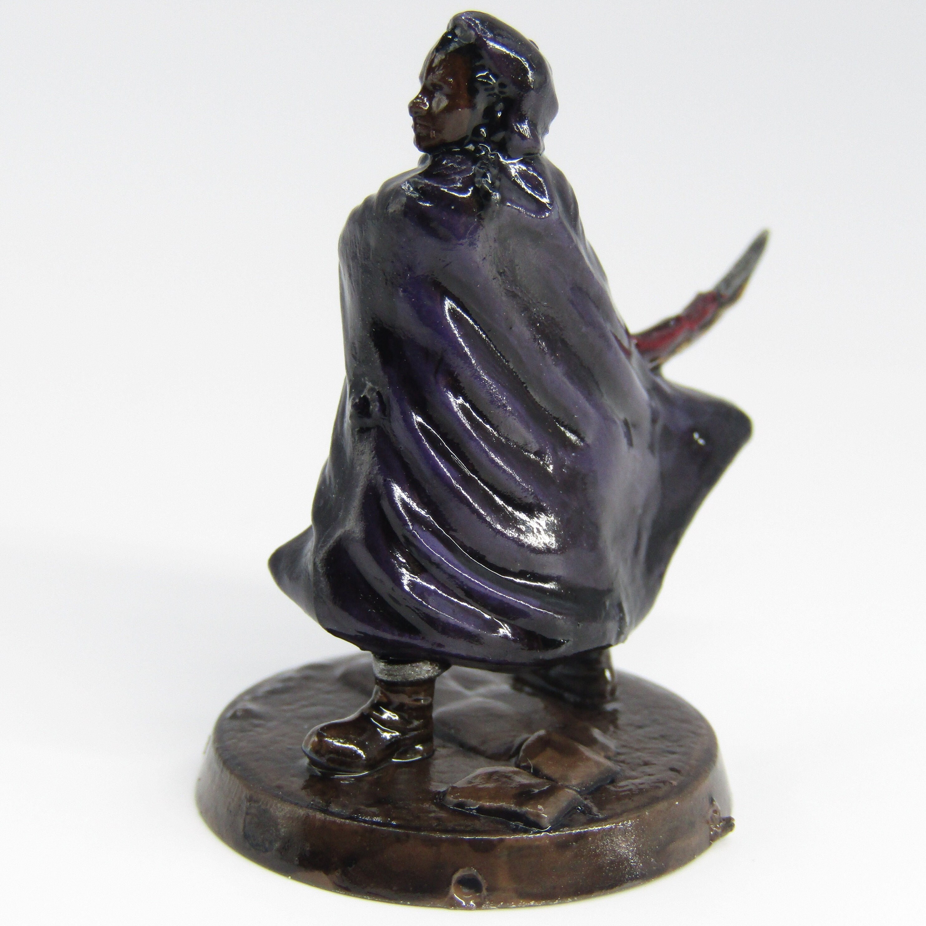 Human Rogue/fighter Female Painted Miniature for Dnd or Pathfinder - Etsy