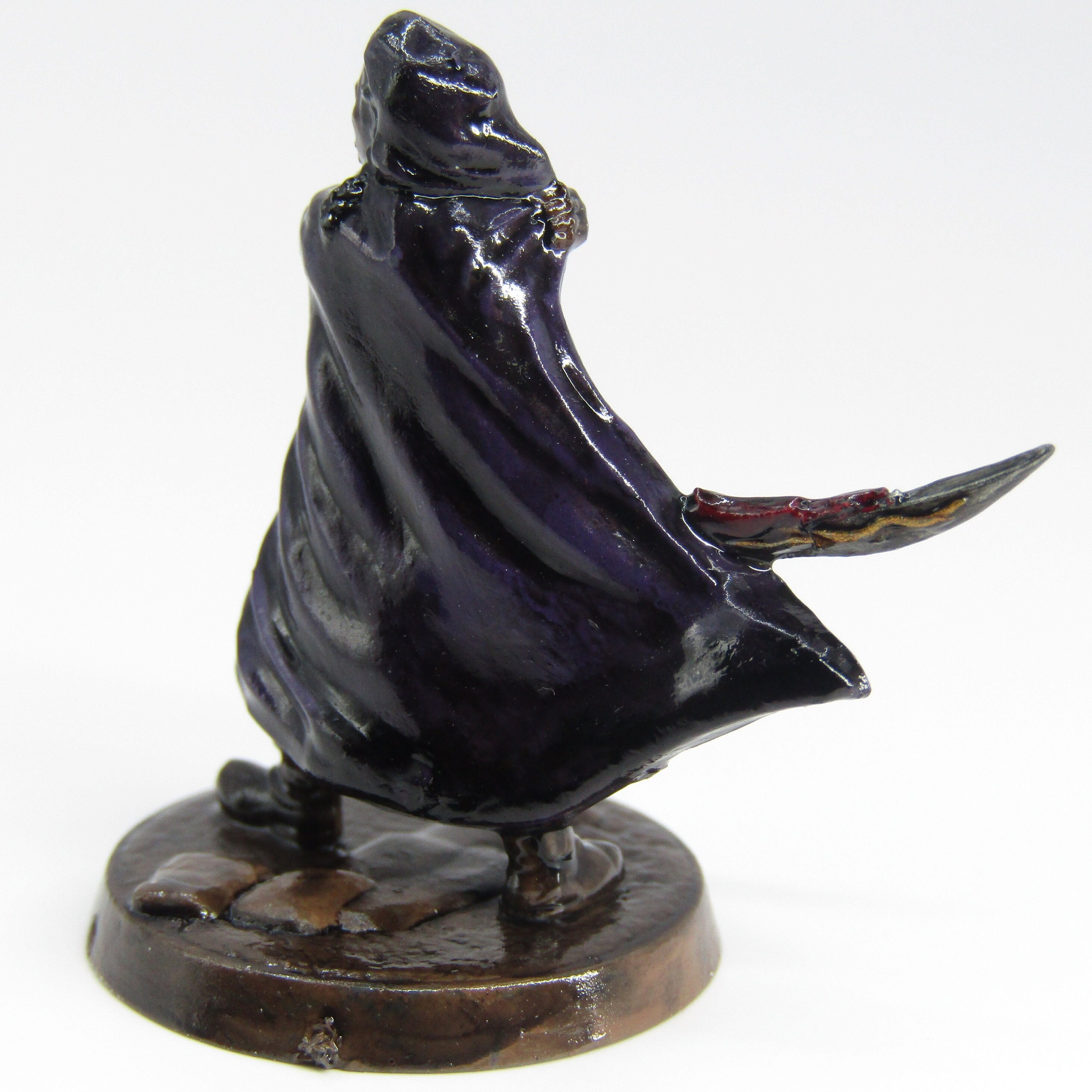 Human Rogue/fighter Female Painted Miniature for Dnd or Pathfinder - Etsy