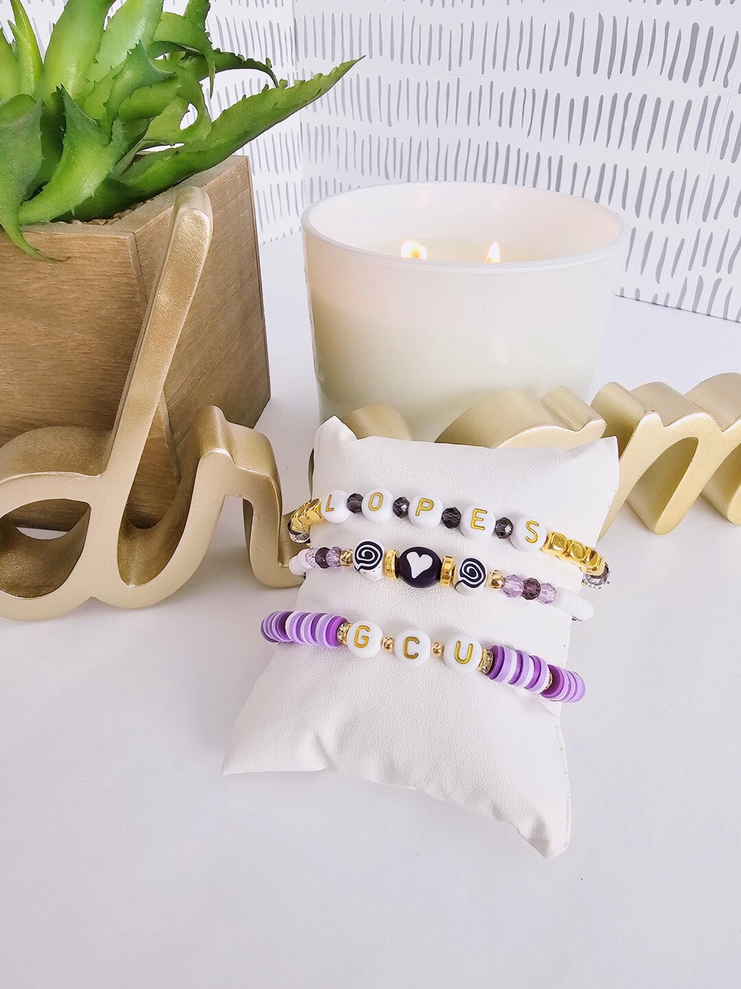 Grand Canyon University Bracelets Lopes up GCU - Etsy