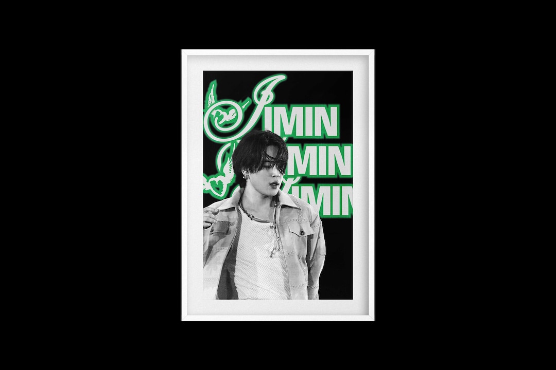 BTS Jimin PTD Concert Print - Etsy