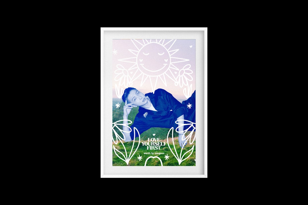 BTS Namjoon | Words by Namjoon Print - Etsy