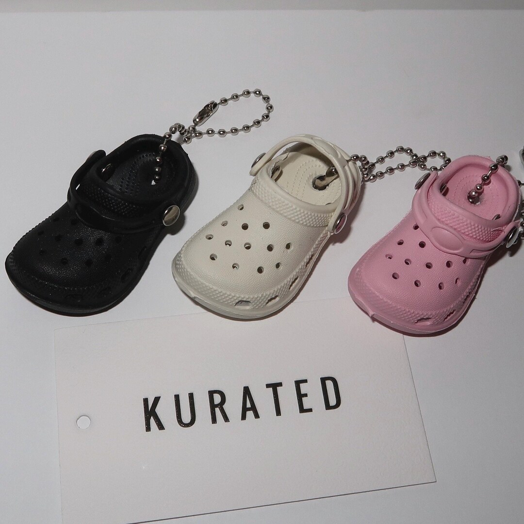 Croc Clog Mini Shoe Key Ring - Etsy