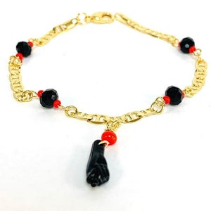 Womens Azabache Bracelet / Womens Jewelry / Azabache Bracelet - Etsy