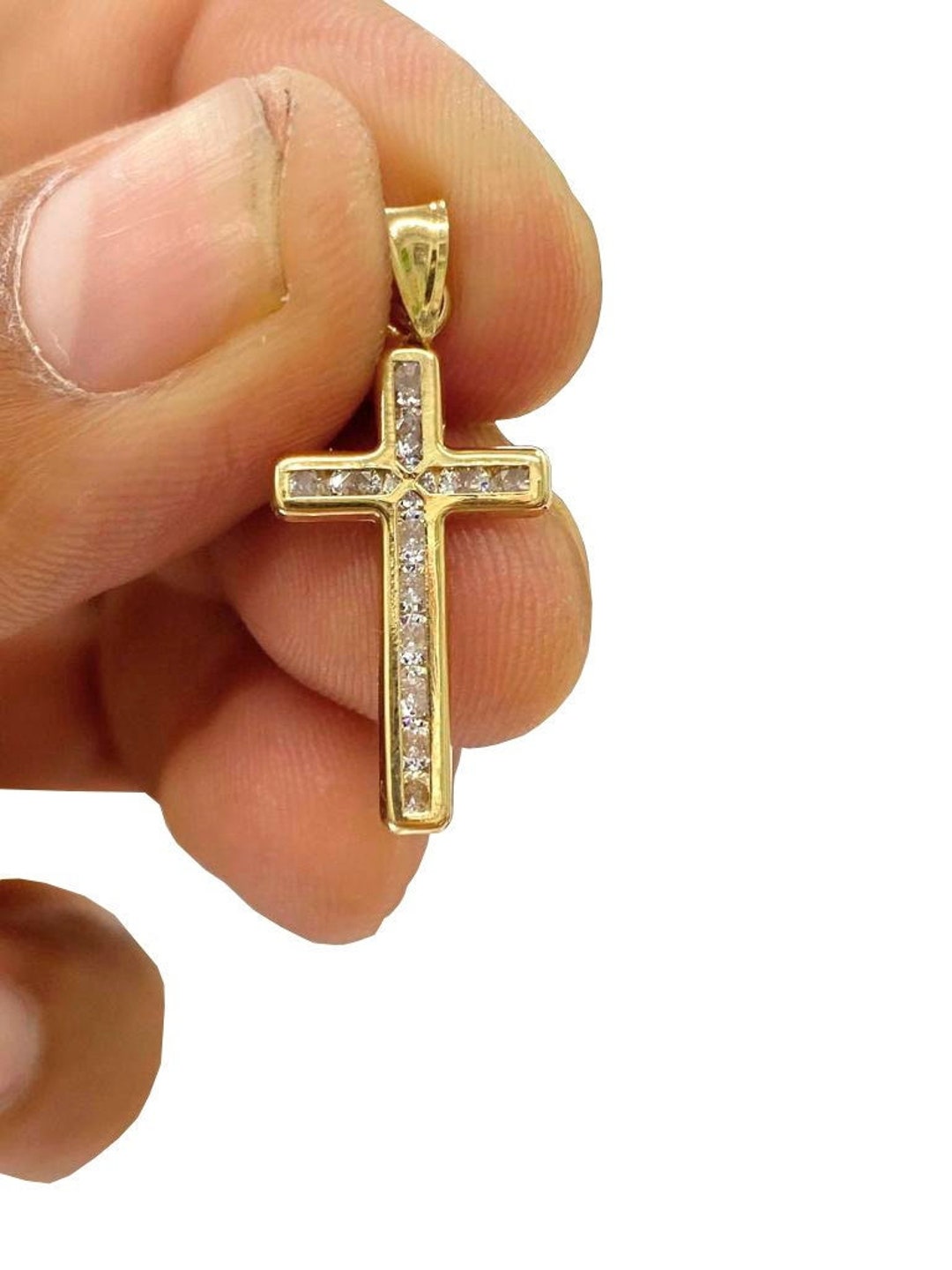 Kids Baby Cross Pendant 22x10mm Girls Jewelry/crucifix Charm for Babies ...