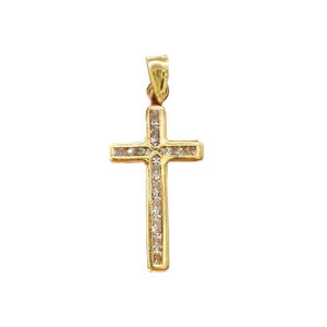 Kids Baby Cross Pendant 22x10mm Girls Jewelry/crucifix Charm for Babies ...
