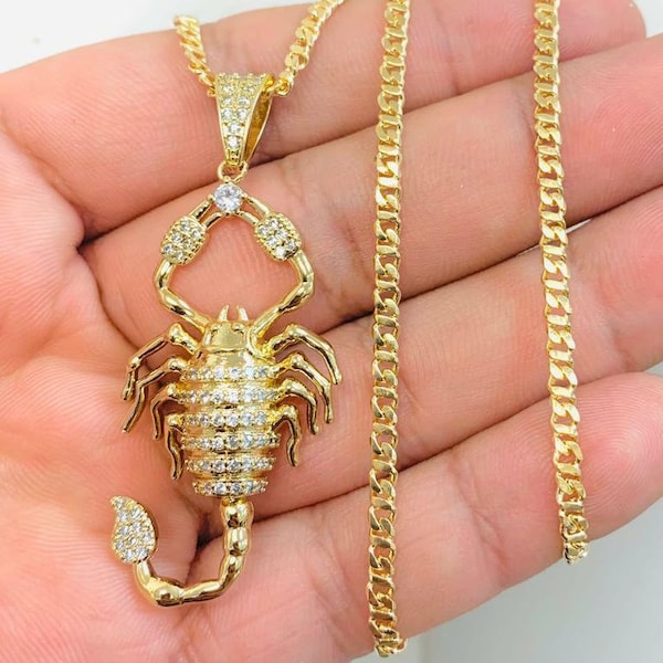Scorpion Necklace - Etsy