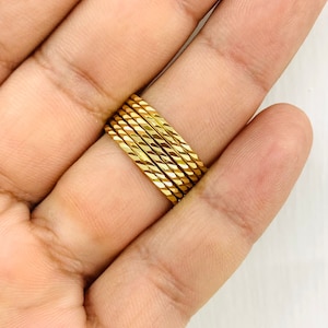 Semanario Cross Ring in Gold Filled for Womens Mens / Semanario Ring ...