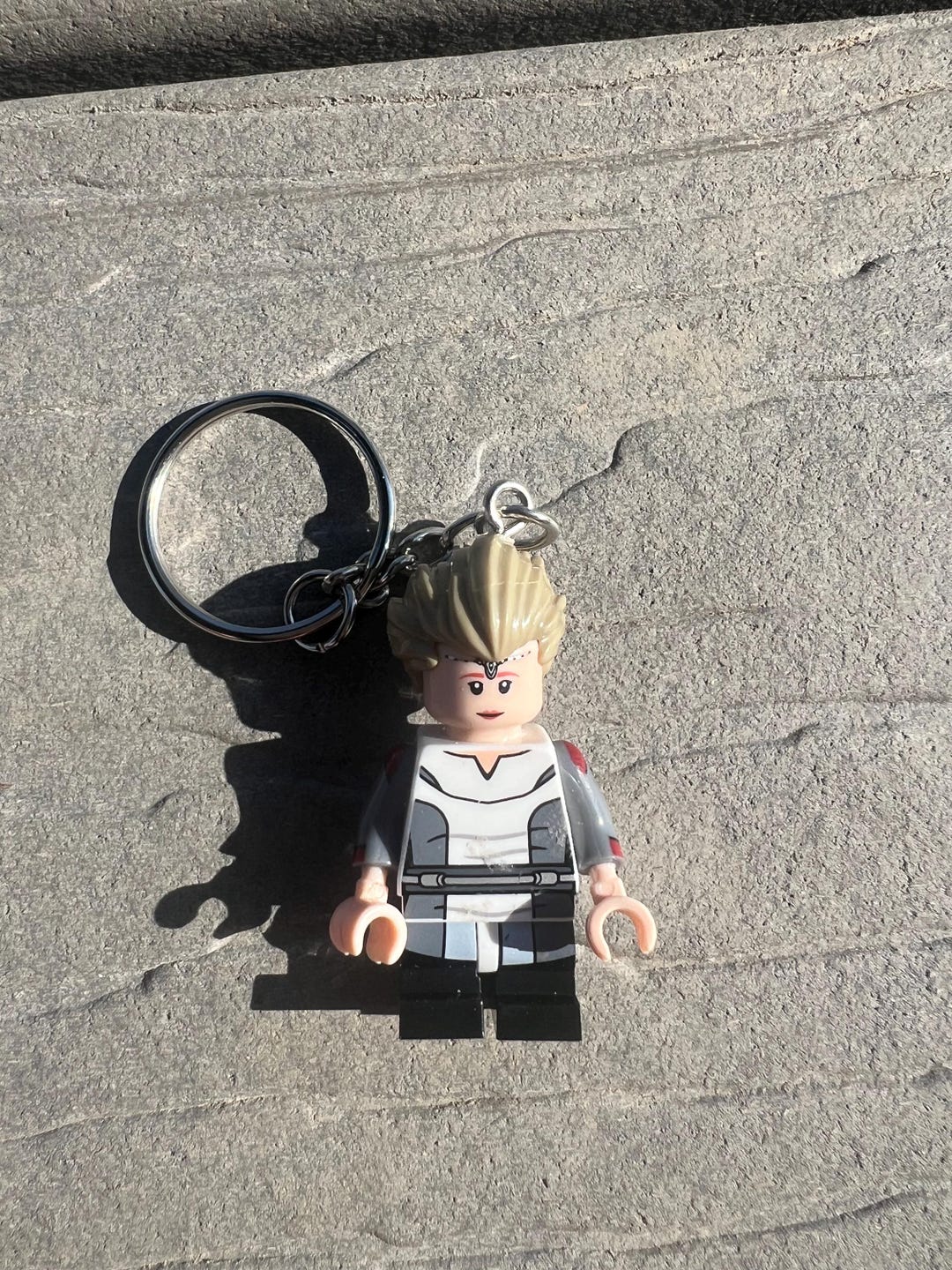 Star Wars Omega Keychain Mini Figure Lego Style - Etsy