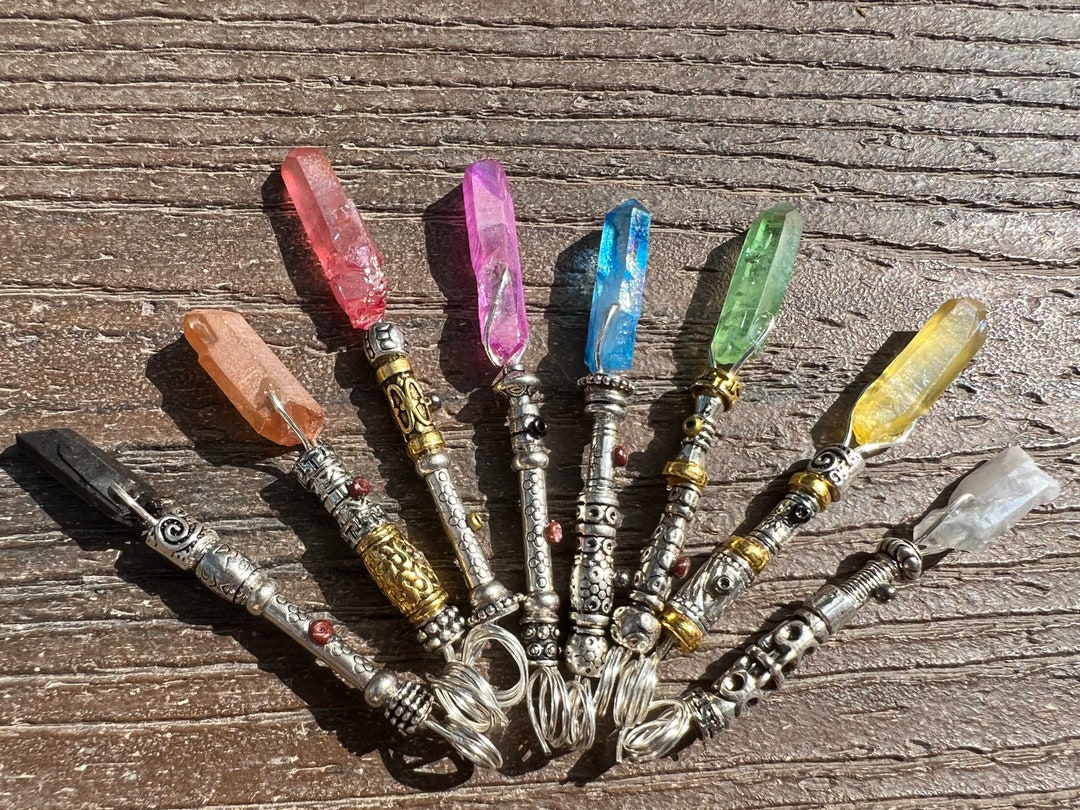 Mini Lightsaber Pendant With Kyber Crystal Blade, One-of-a-kind and ...