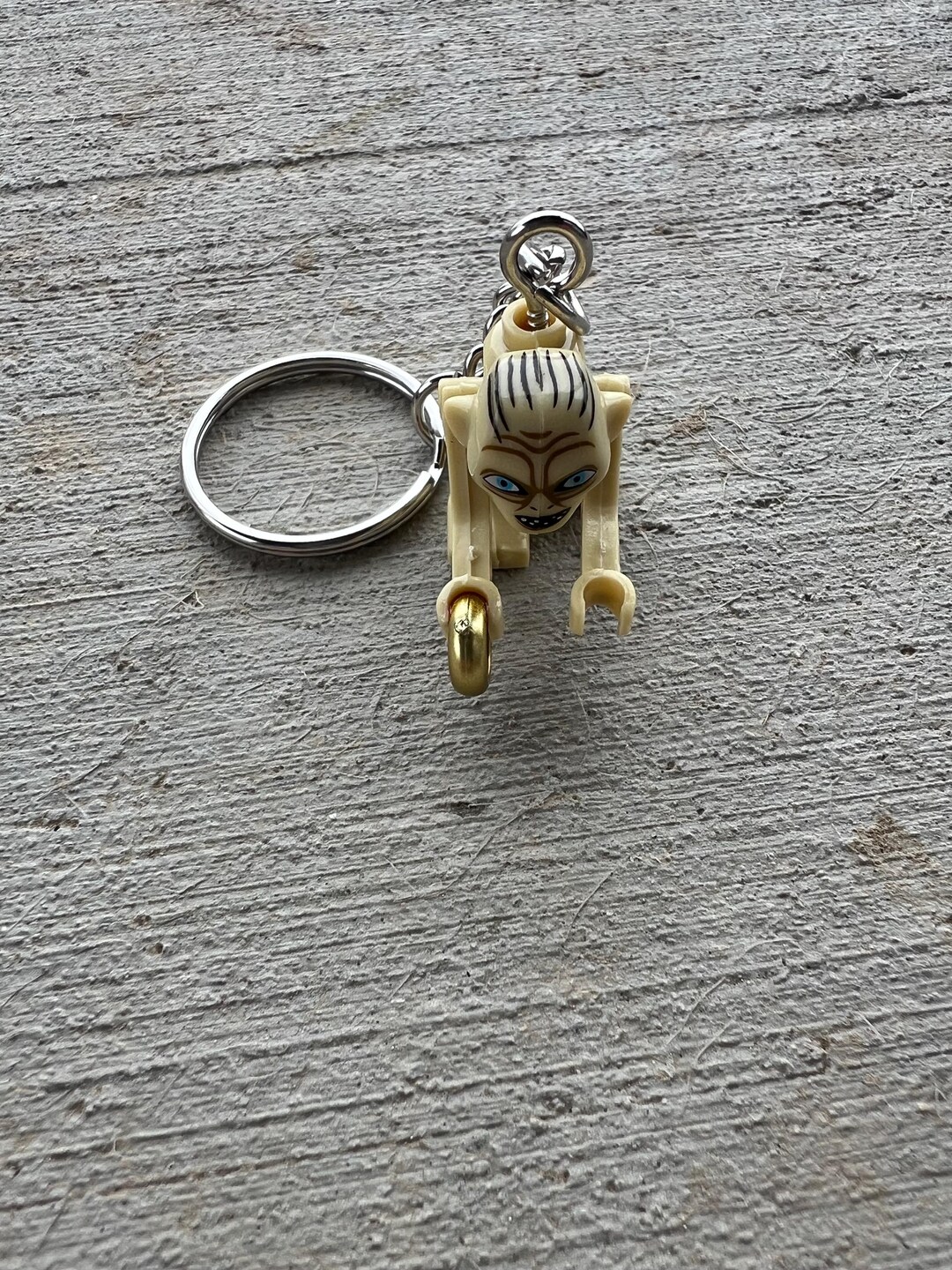Lord of the Rings Gollum Keychain Mini Figure Lego Style - Etsy