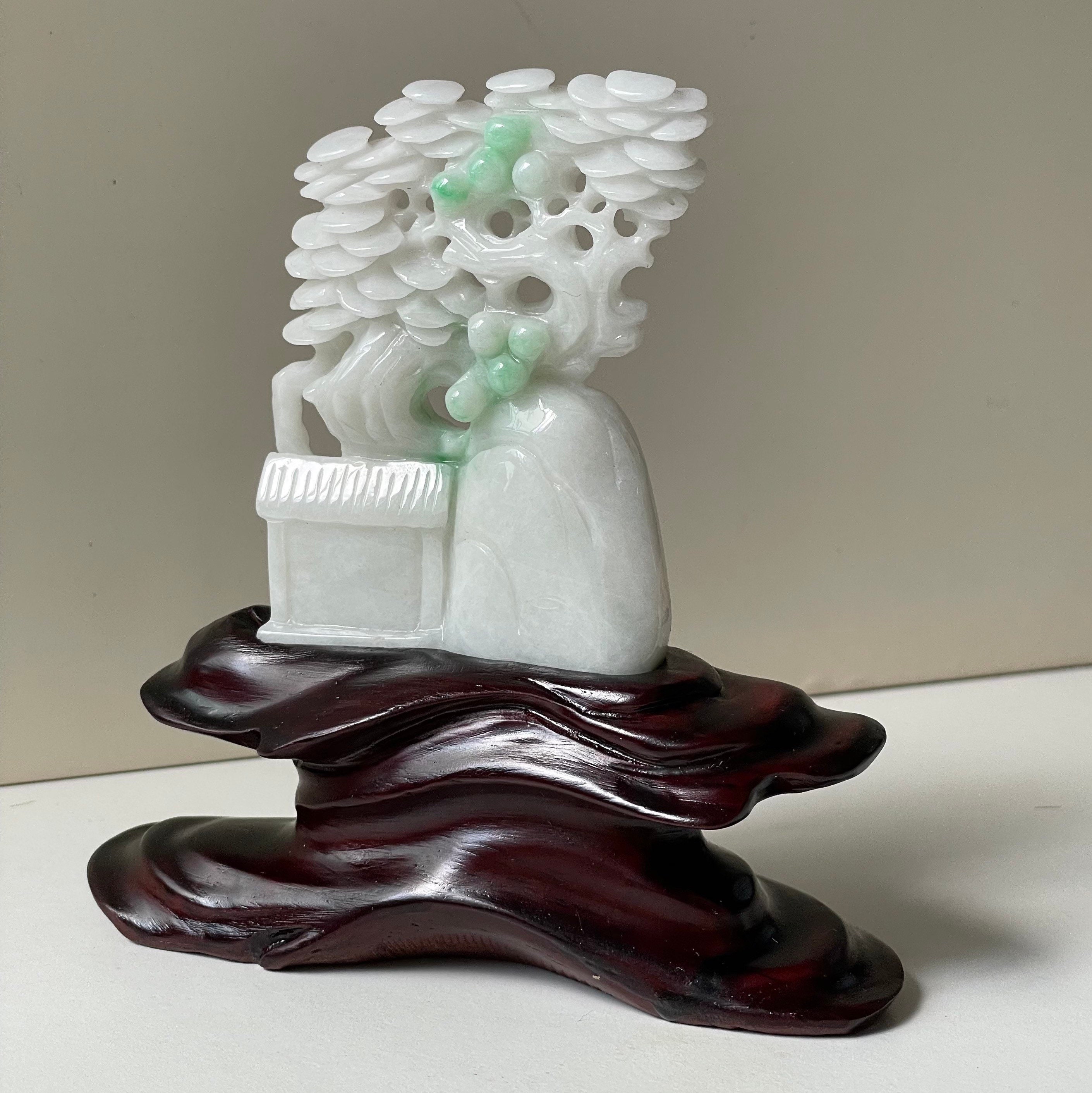 Jadeite Mountain Scenery - Natural Myanmar Jadeite Type A Translucent ...