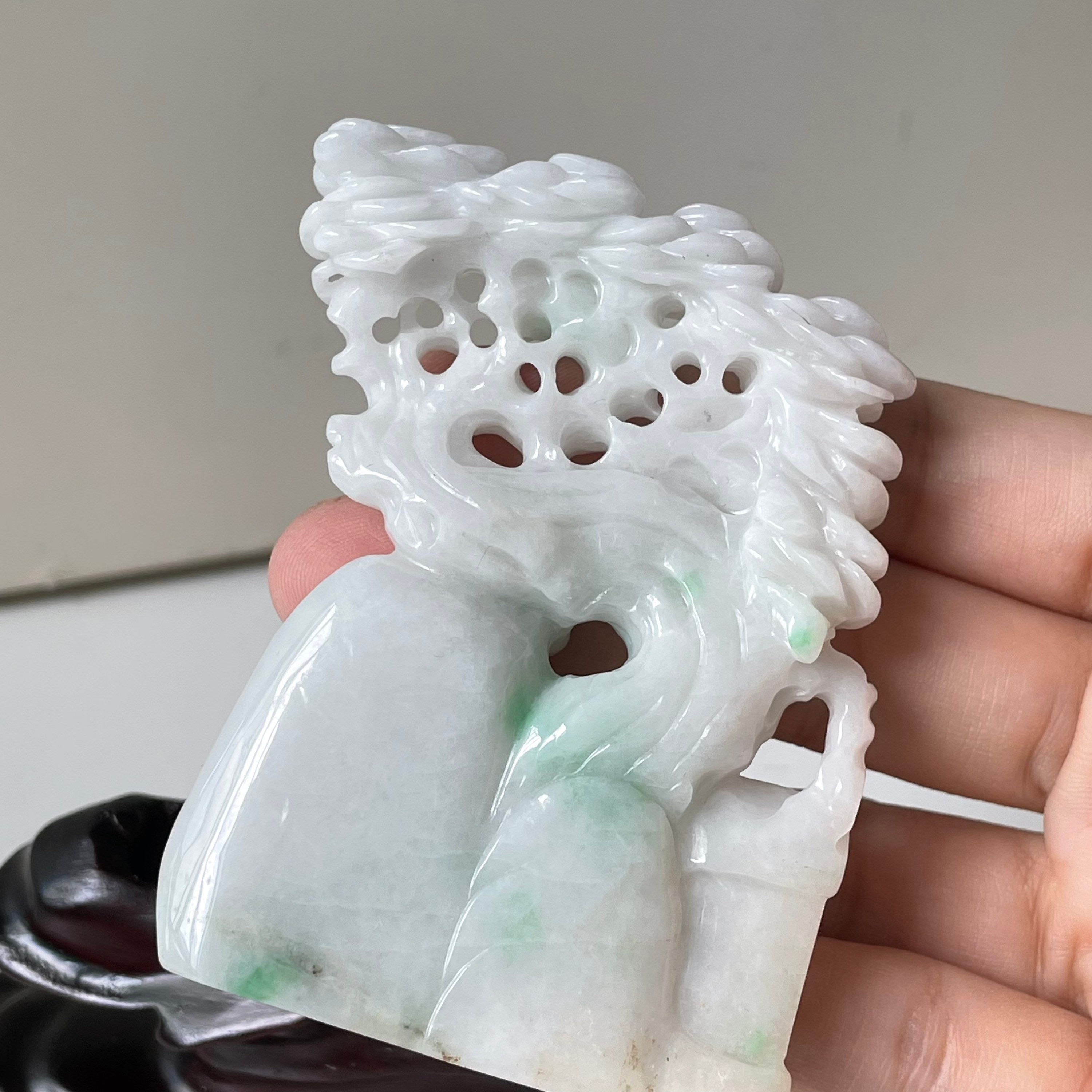 Jadeite Mountain Scenery - Natural Myanmar Jadeite Type A Translucent ...