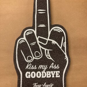 Trey Lewis Middle Finger Foam Hand - Etsy