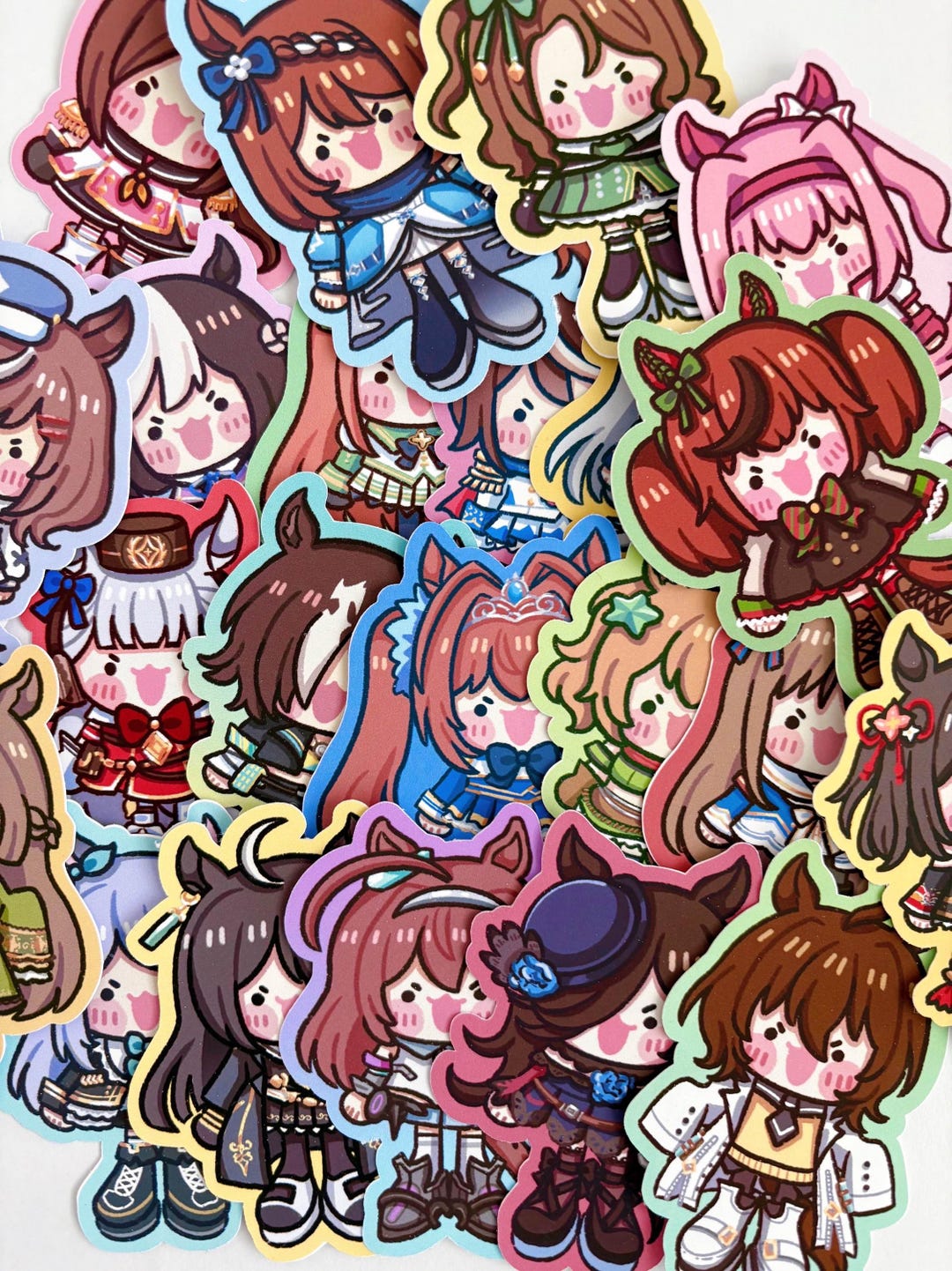Uma Musume Matte Stickers | Water Resistant - Etsy