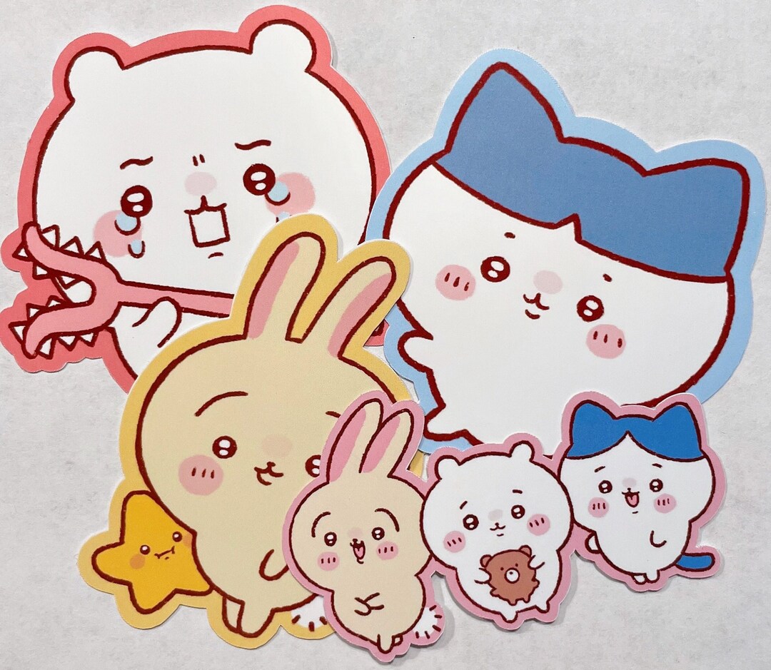 Chiikawa Matte Stickers | Water Resistant - Etsy