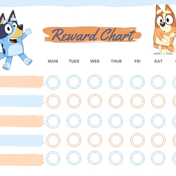 Reward Chart - Etsy