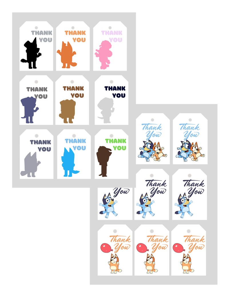 Blue Dog Birthday Pack - Etsy