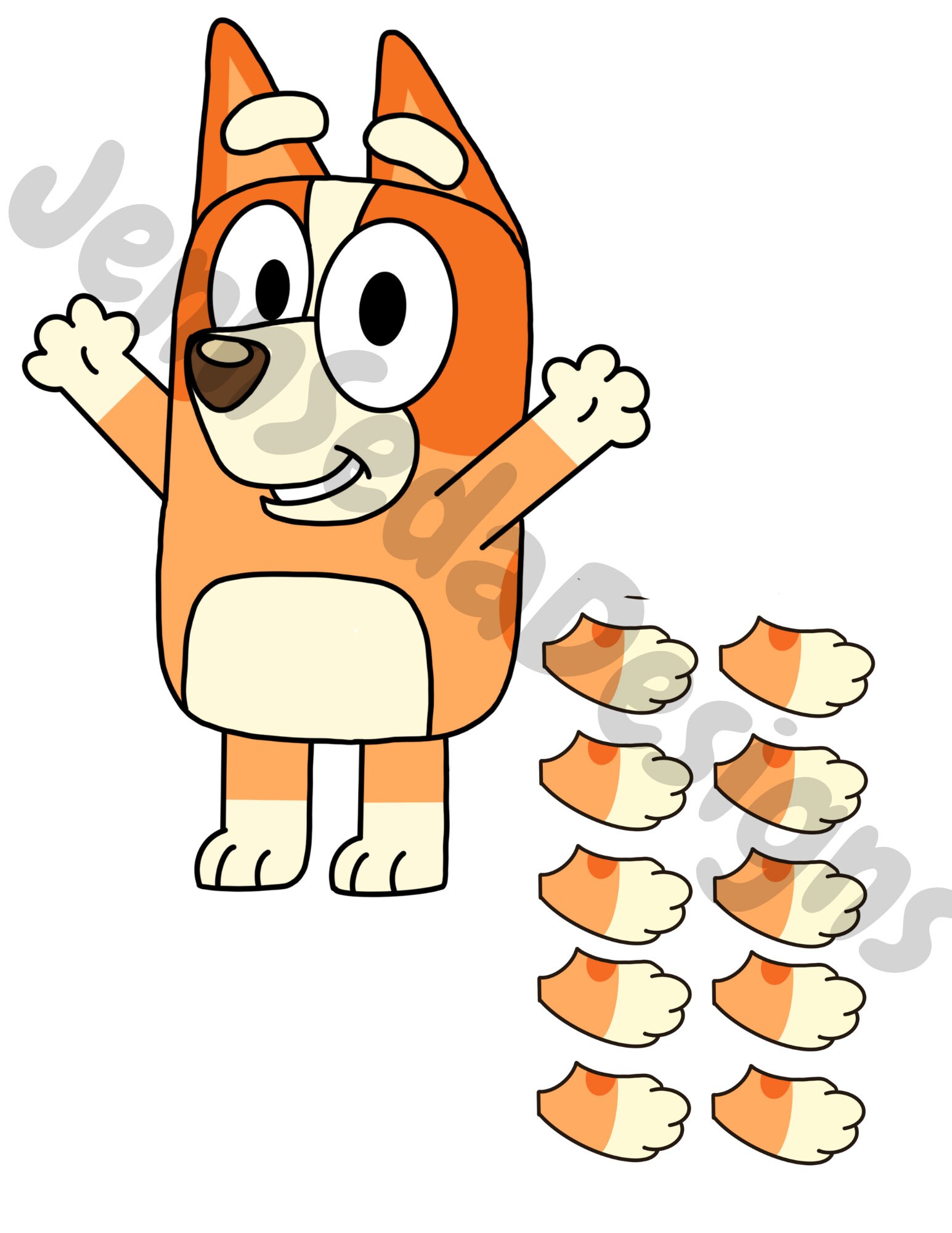 Blue Dog Birthday Pack - Etsy