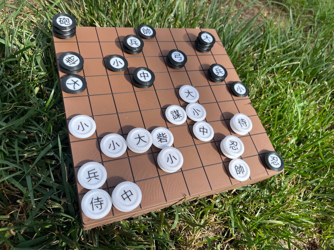 Gungi Board and Pieces: Full Magnetic Game Set - Etsy