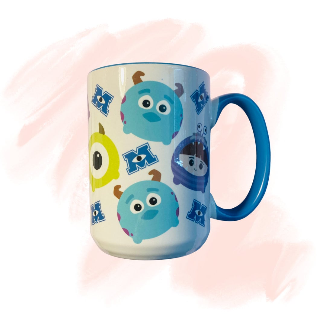 Monsters Inc Coffee Mug Cartoon Ceramic Mug Glass Sully Boo Mike 15oz ...