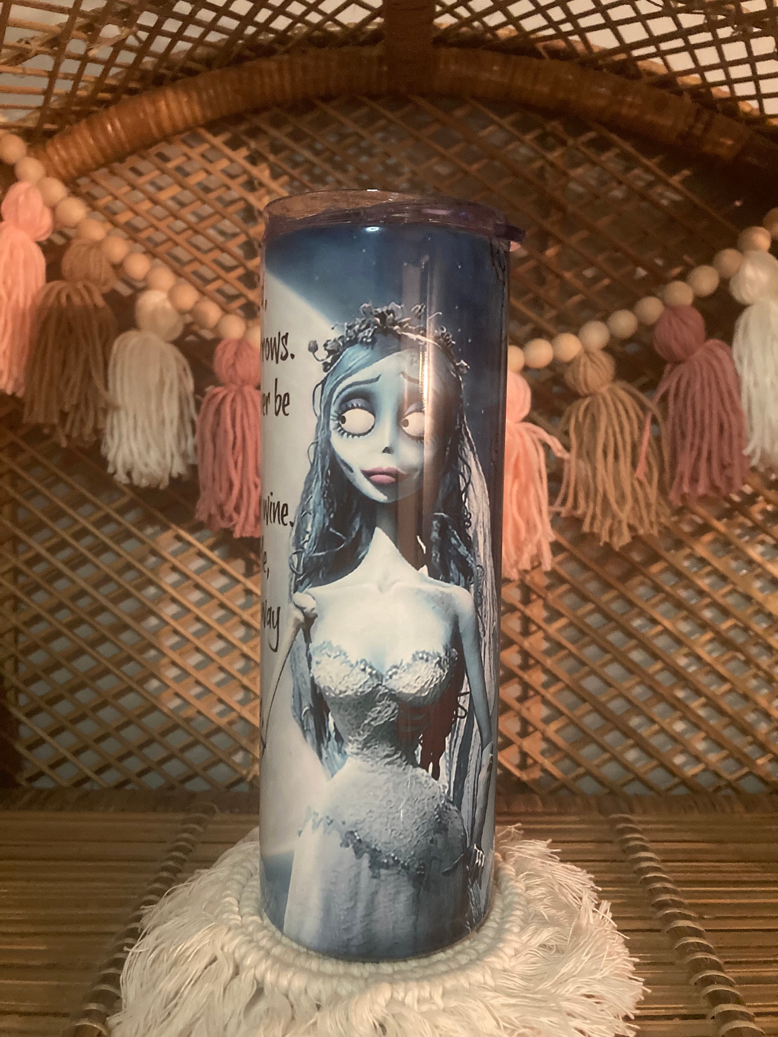 Corpse Bride Tumbler 20oz Sublimation Skinny Straight 20oz Cup - Etsy