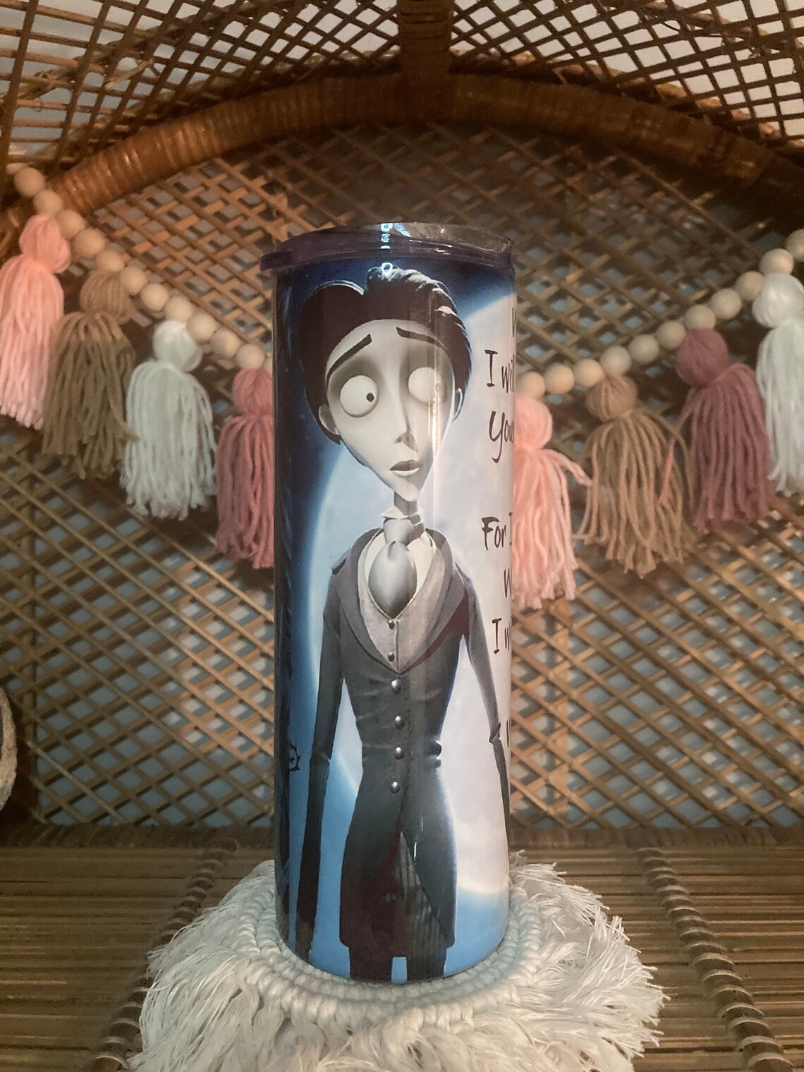 Corpse Bride Tumbler 20oz Sublimation Skinny Straight 20oz Cup - Etsy