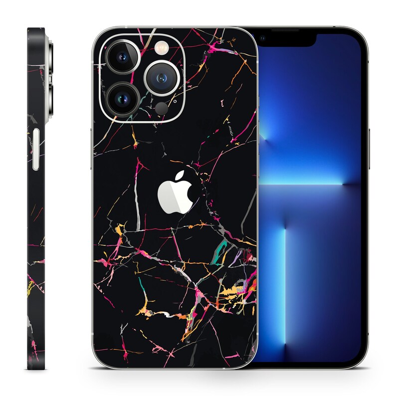 IPhone SKIN Venom Marble Wrap Decals iPhone 14 / 13 / 12 / 11 / X / XS ...