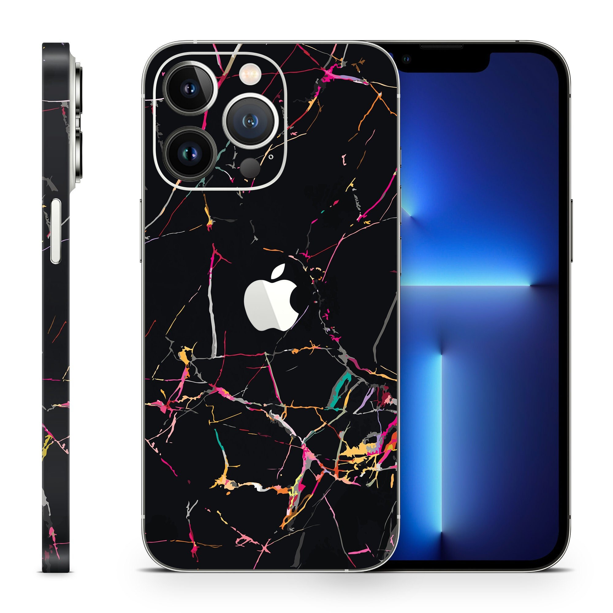 IPhone SKIN Venom Marble Wrap Decals iPhone 14 / 13 / 12 / 11 / X / XS ...