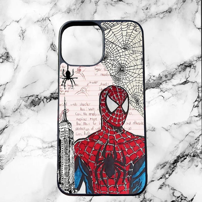 iPhone Case Spider Man - Etsy