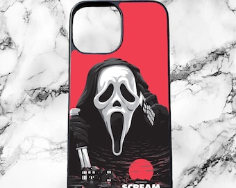 Scream Ghostface Phone Case - Etsy