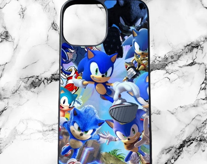 Sonic the Hedgehog Collage Phone Case - Etsy
