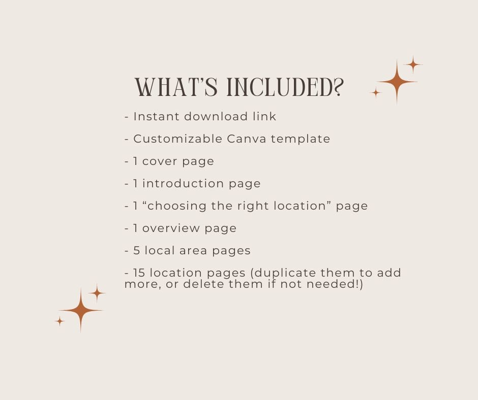 Location Guide Canva Template for Photographers | Fully Customizable ...