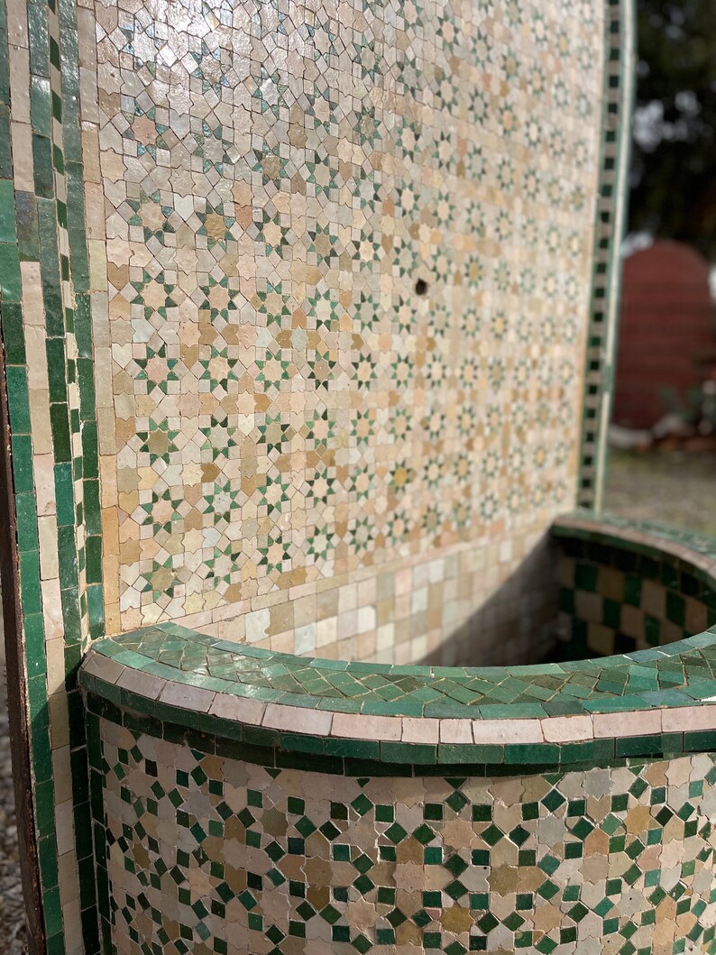 Moroccan Berber Ceramic Handcraft Wall Fountain Classic - Etsy