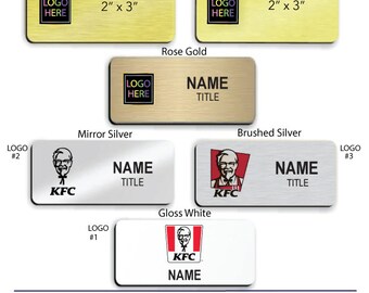 Kfc Name Badge - Etsy