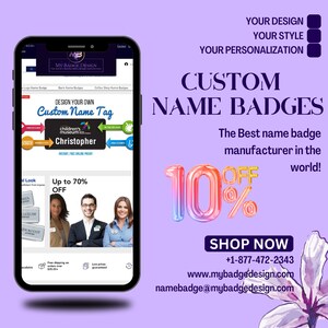 2" X 3" KFC Employee Name Badge - Etsy