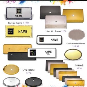 1" X 3" KFC Employee Name Badge - Etsy