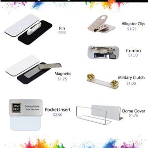 1" X 3" Chipotle Employee Name Badge - Etsy