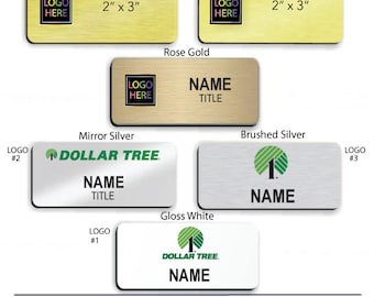 Dollar Tree Name Badge Holder - Etsy