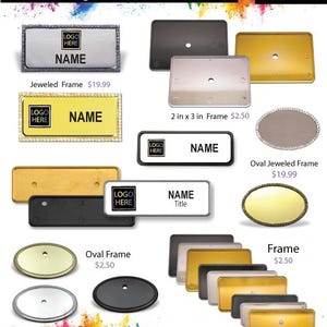 1" X 3" Hampton Hotel Employee Name Badge - Etsy