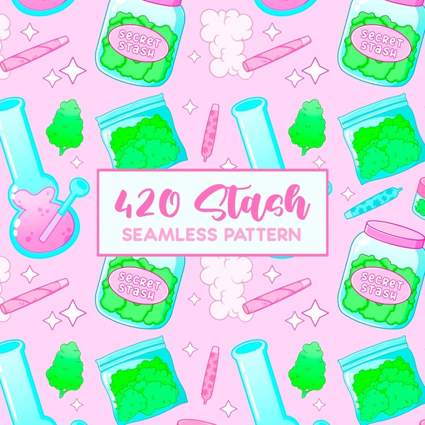 Marijuana Pattern Fabric - Etsy